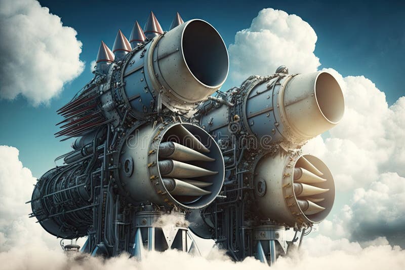 Rockets Engines Stock Illustrations – 109 Rockets Engines Stock ...