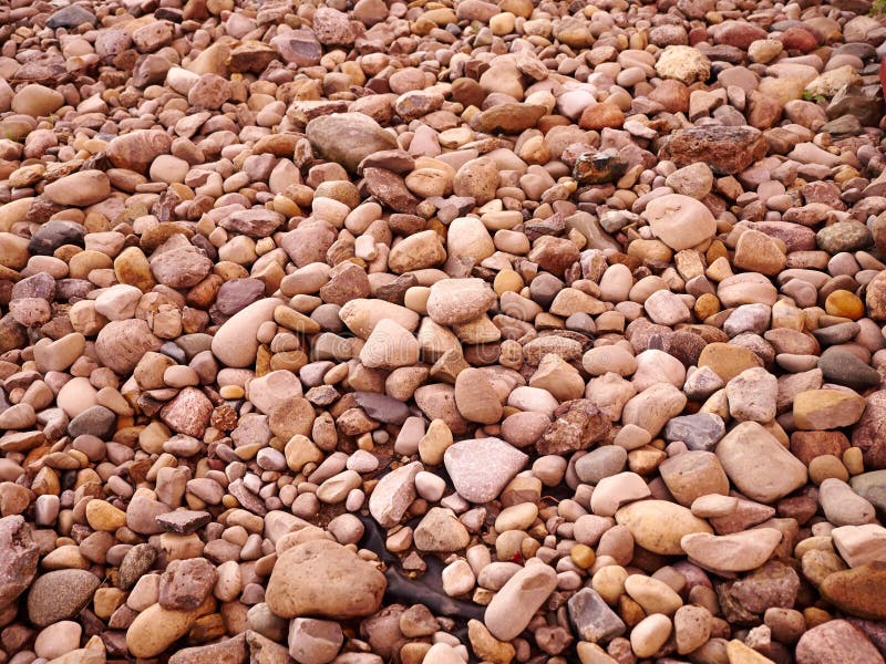 Close Up of Rocks on the Ground Stock Photo - Image of brick, castle ...