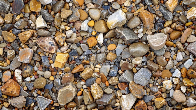 Close Up of Rocks and Pebbles on Ocean Shore Stock Image - Image of ...