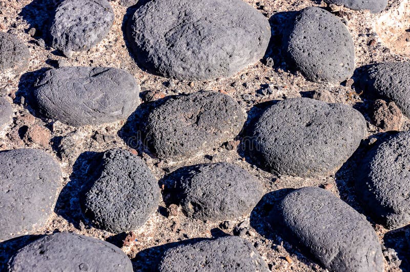 A Close Up of a Rocky Surface with Many Large Rocks Stock Image - Image ...