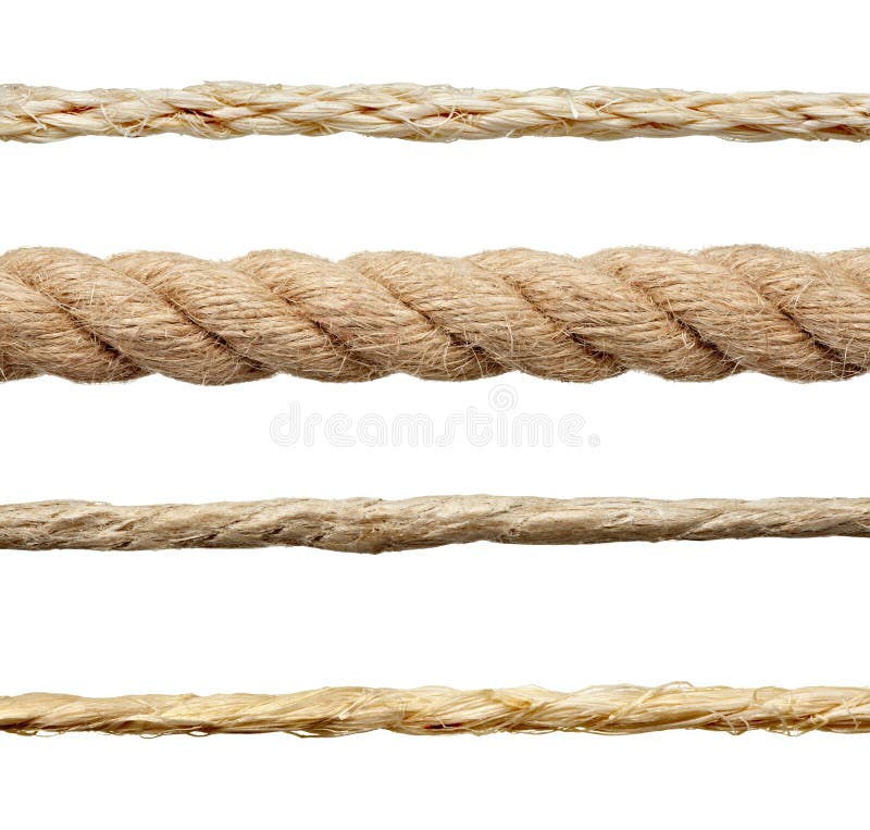 String Rope Cord Pressure Broken Stress Stock Photo - Image of isolated ...