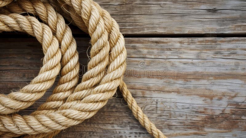 Close-Up of Rope on Black Background Stock Image - Image of strands ...