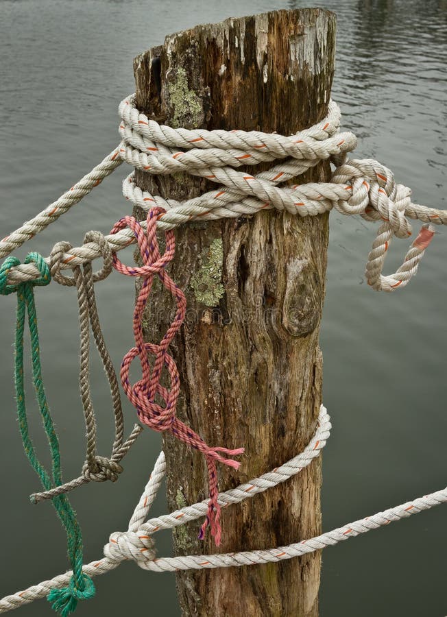 Old Weathered Dock On Waterway Stock Image - Image of waterway, trees ...