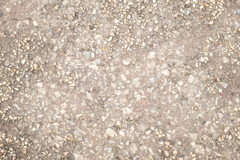 Close-Up of Rough Gravel Road Surface with Pebbles and Dirt Stock Image ...