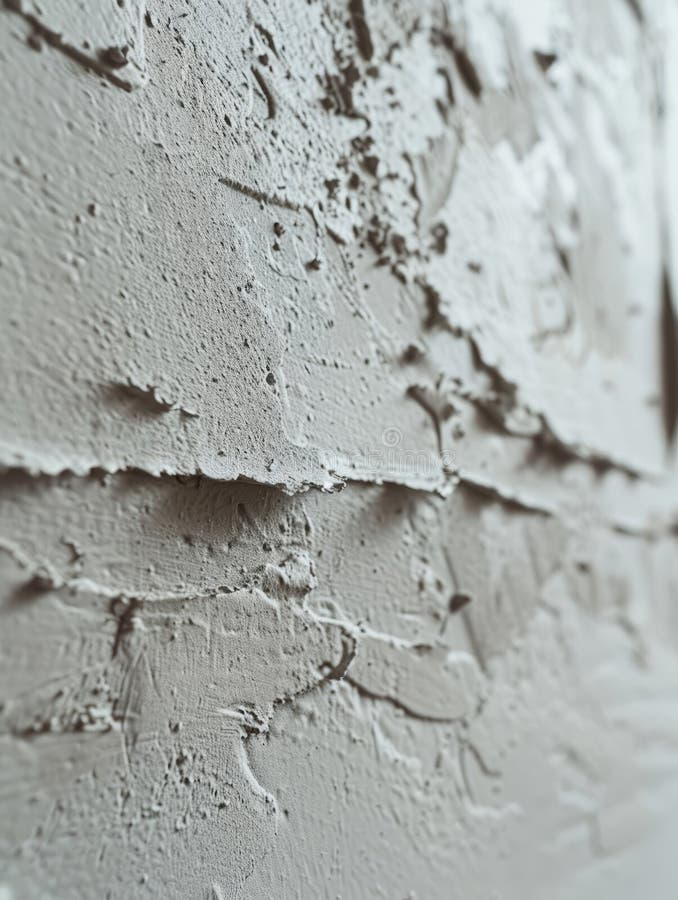 Close-up of Rough Plaster Texture on a Wall. Stock Image - Image of ...