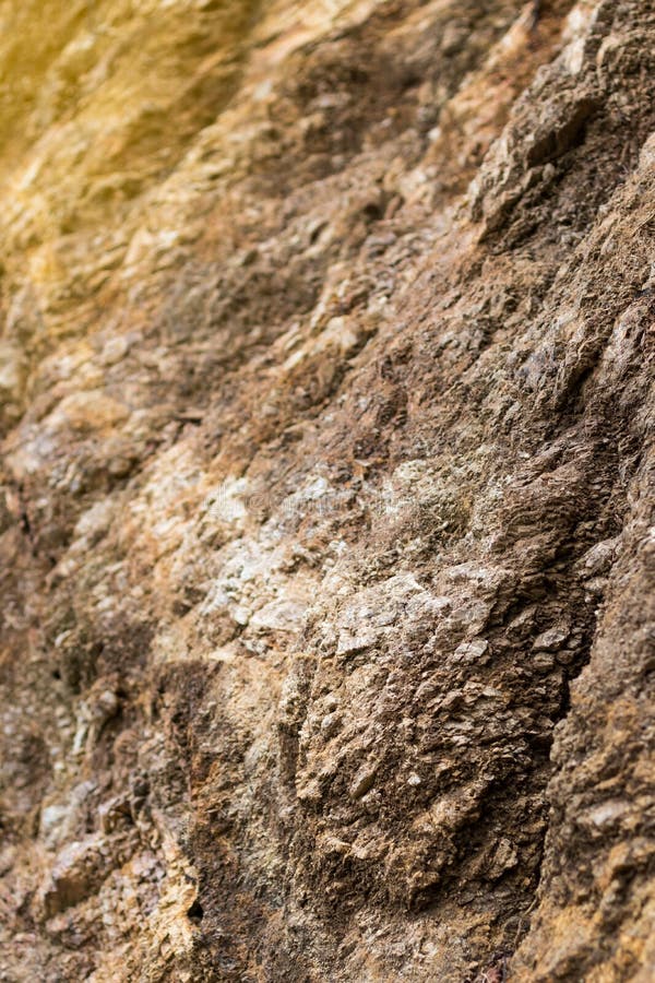 Close Up the Rough Rock Wall Blur. Stock Photo - Image of color, coast ...