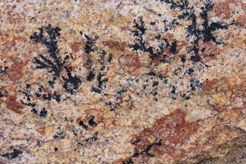 Close-up of Rough Stone Surface with Natural Colors and Patterns. Stock ...