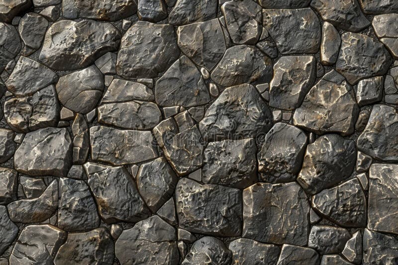 Close-up of Rough-textured Stone Wall. Construction Concept Stock Photo ...