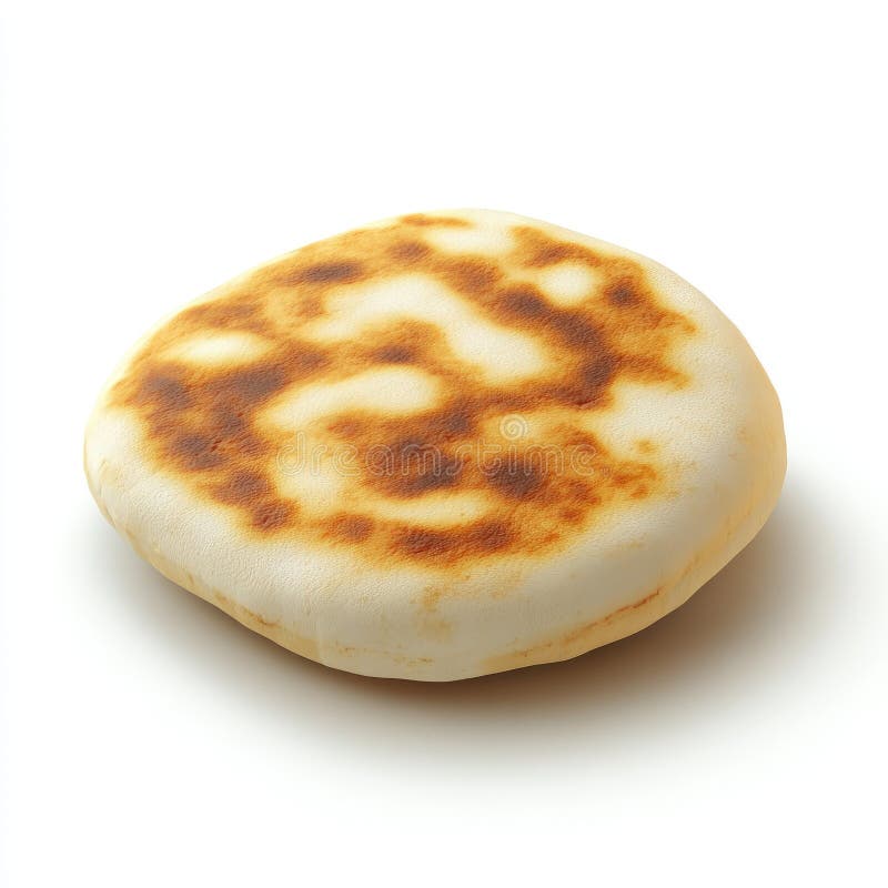 Delicious Toasted Flatbread, Perfect for Mediterranean Cuisine Stock ...