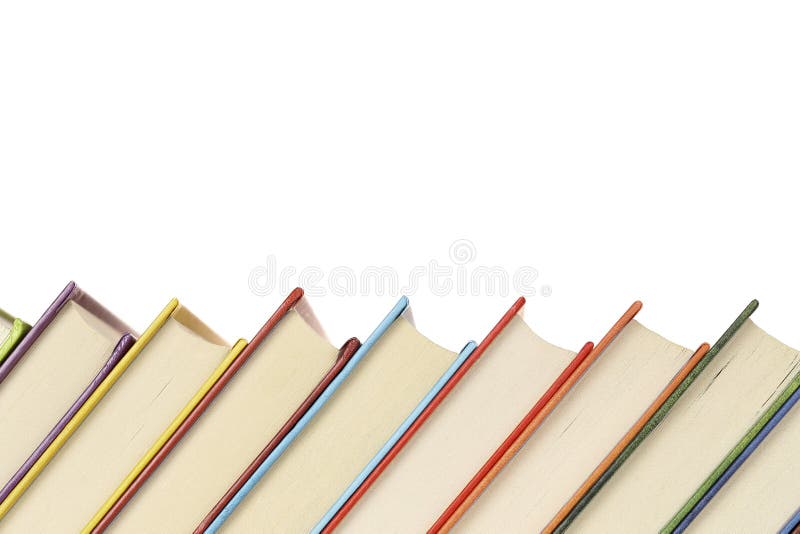 Row of books stock image. Image of page, library, book - 110404361