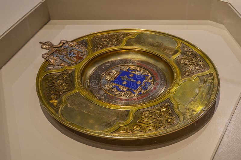 Close-up of the Royal Plate Stock Photo - Image of cross, montreal ... Close-up of the Royal Plate Stock Photo - Image of cross, montreal ...