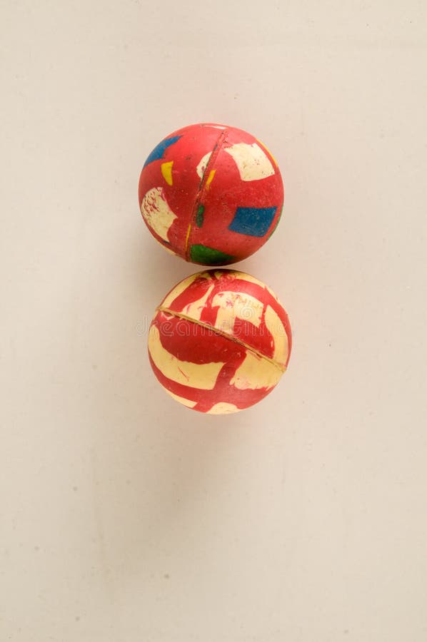 Close-up of Rubber Ball Toy Stock Photo - Image of technology, shot ...