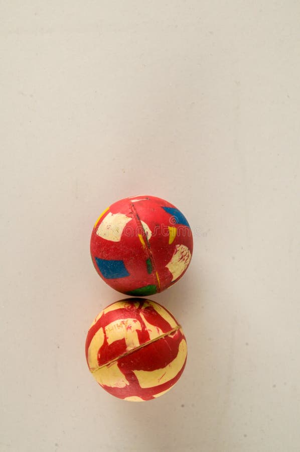 Close-up of Rubber Ball Toy Stock Photo - Image of vintage, modern ...