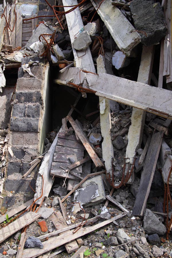 Close up of ruins stock photo. Image of junk, garbage - 48062272