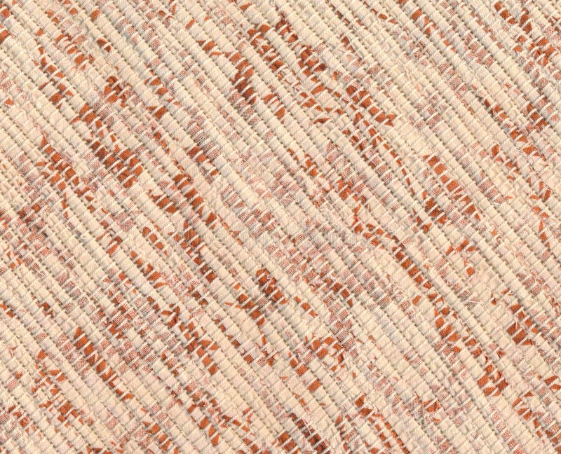 Close Up of Runner Woven with Thin Rags. Stock Photo - Image of cloth ...