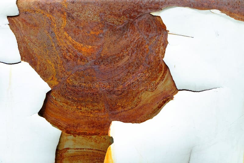 Close up Rust on Car Body. stock photo. Image of design - 115197568