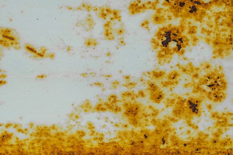 Close-up of Rust on Old Metal Iron Panel. Grunge Rusted Metal Stock ...