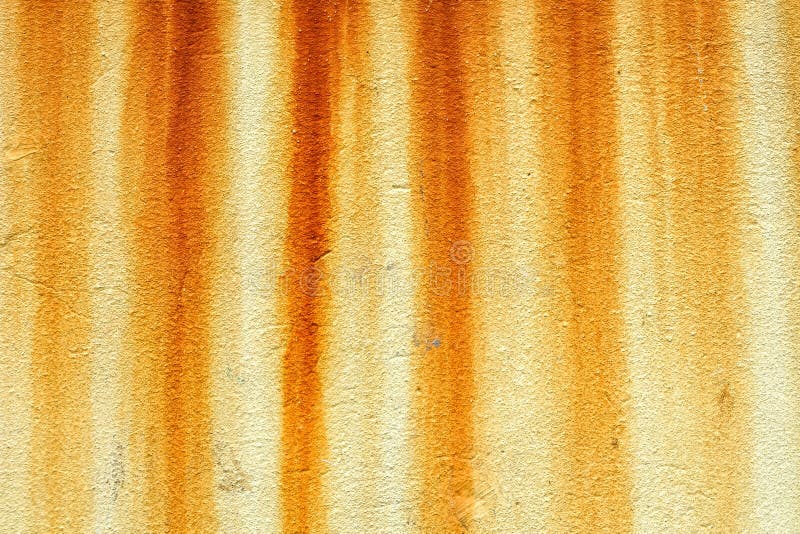 Rust Stain on Concrete Wall Background. Stock Image - Image of grunge ...