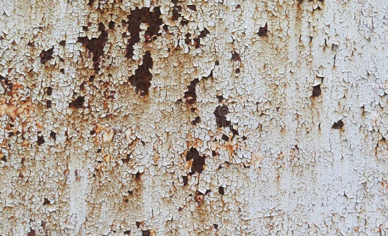 Ruins of Metal and the Rust on the Surface Stock Photo - Image of ...