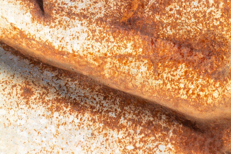 Close-up of Rust on a Zinc Sheet Background Stock Photo - Image of ...