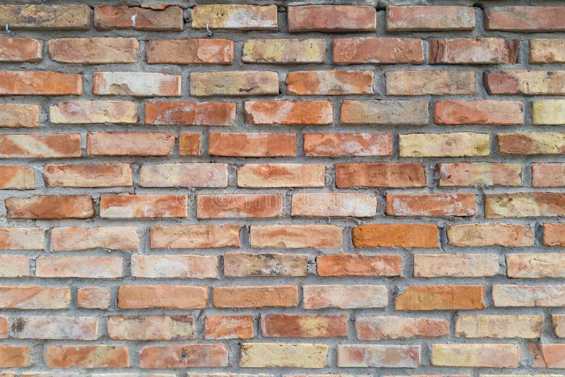 Close-Up of Rustic Brick Wall Stock Photo - Image of design ...