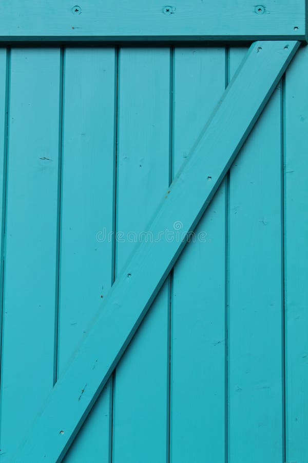 Close Up of Rustic Painted Wooden Turquoise Shutter Background Stock ...