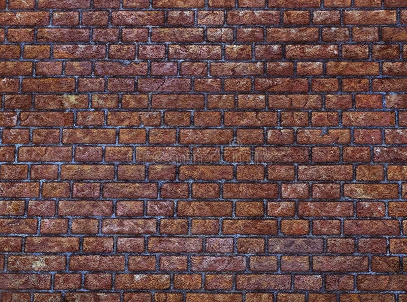 Close-Up of Rustic Red Brick Wall with Natural Textures and Variations ...