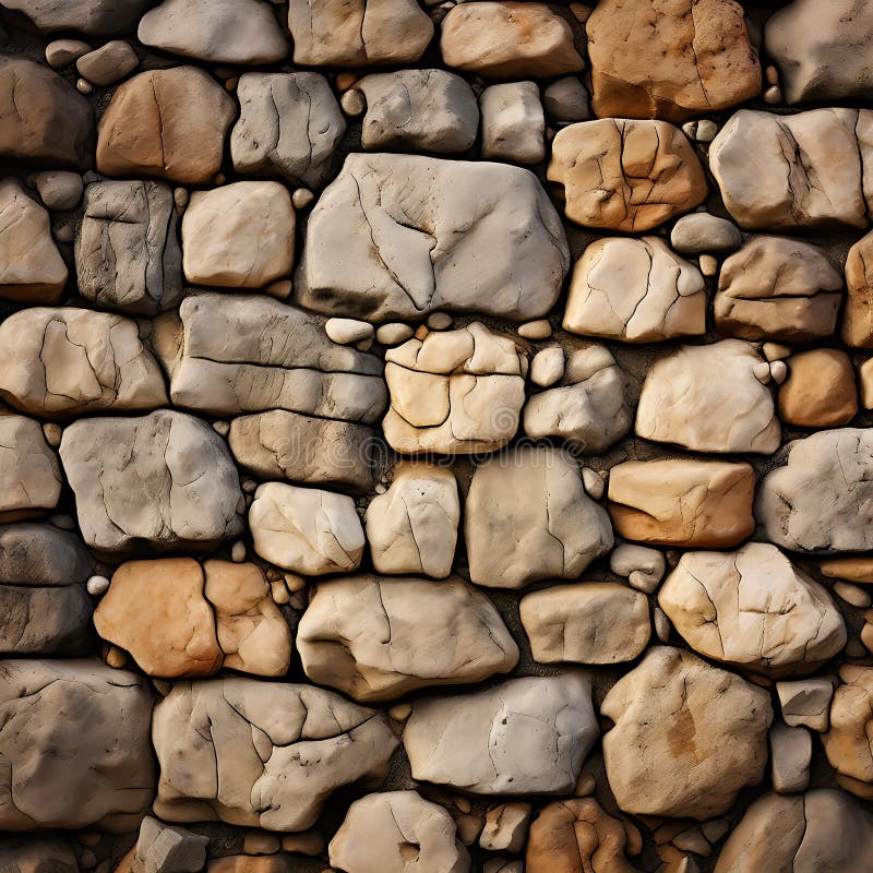 Rustic Stone Wall Texture stock illustration. Illustration of rustic ...