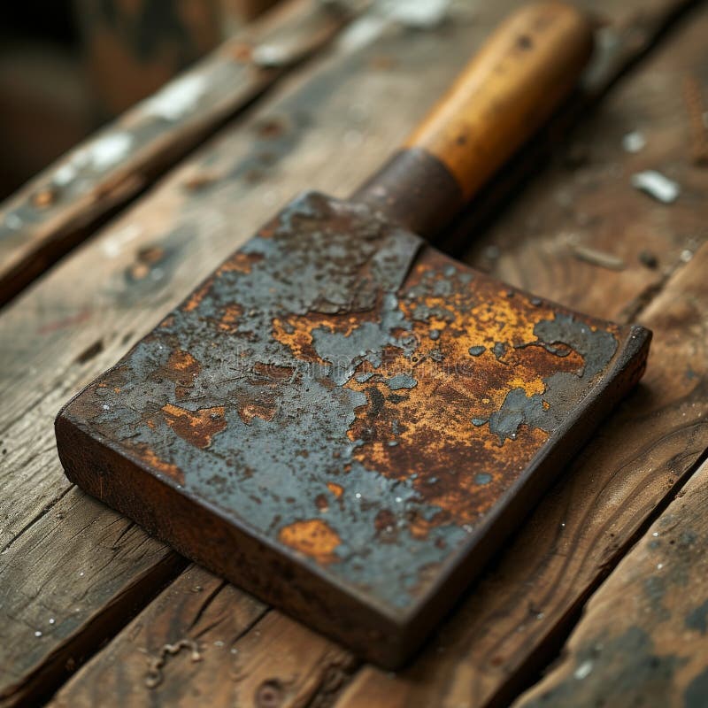 Close-Up of Rustic Tools, Worn and Rustic Details of Tools. Stock ...