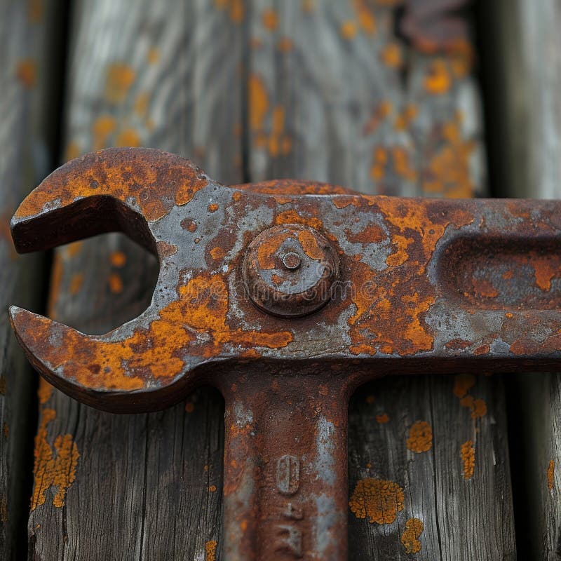 Close-Up of Rustic Tools, Worn and Rustic Details of Tools. Stock ...