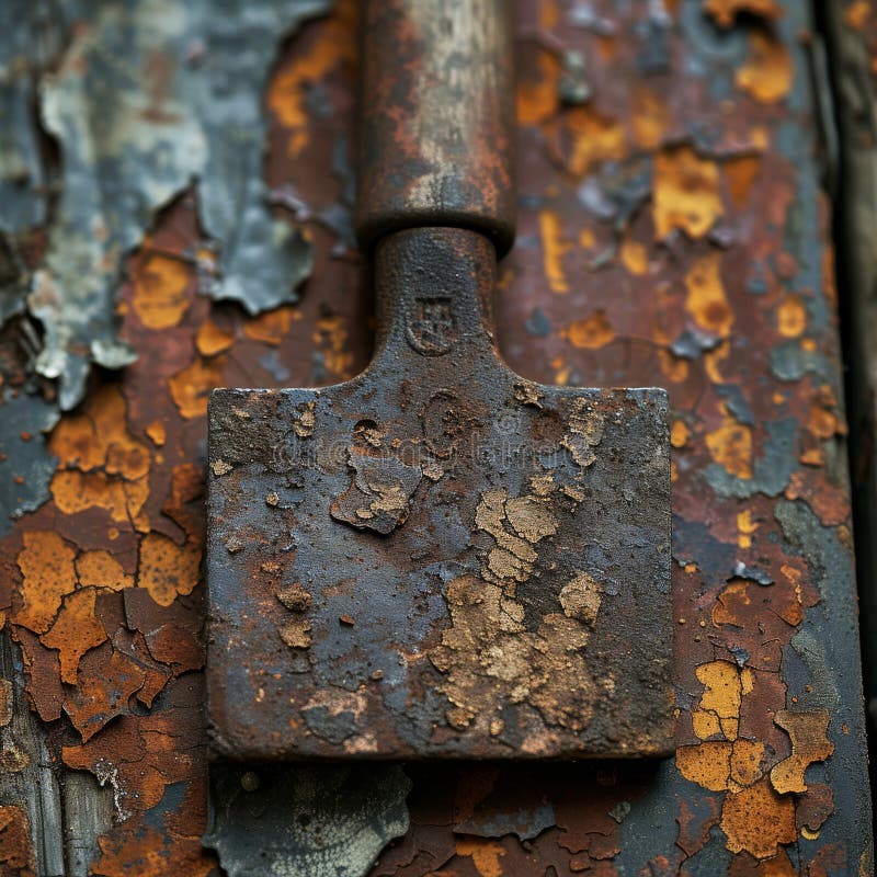 Close-Up of Rustic Tools, Worn and Rustic Details of Tools. Stock ...