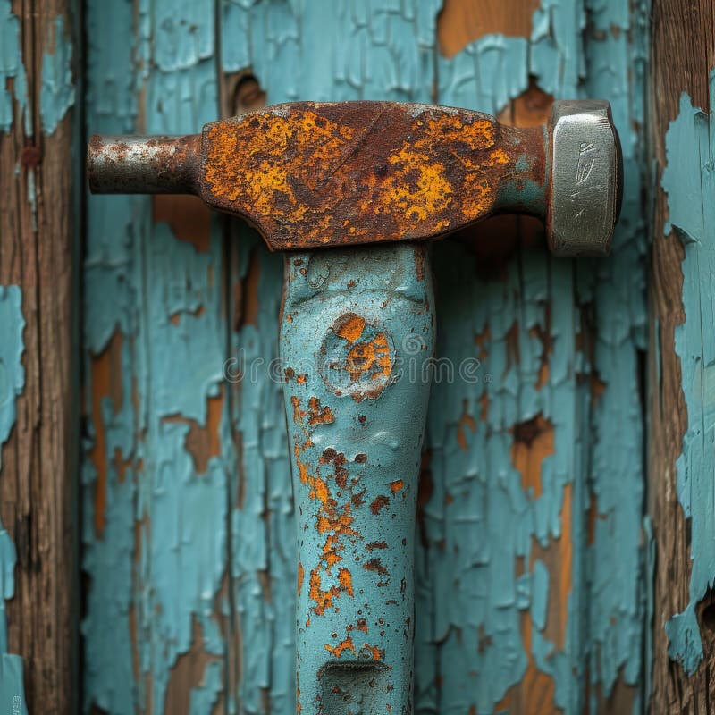 Close-Up of Rustic Tools, Worn and Rustic Details of Tools. Stock ...