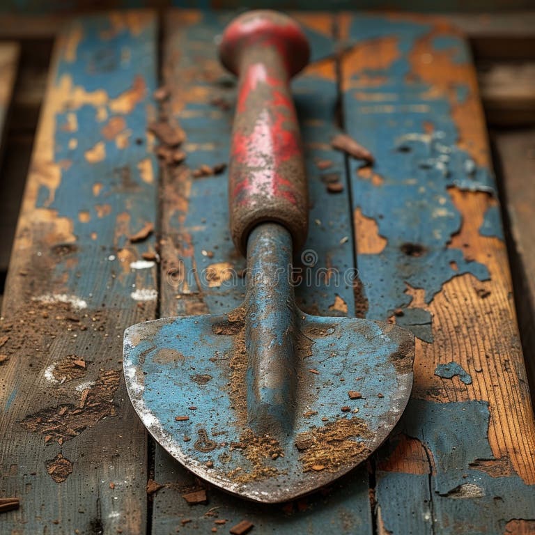Close-Up of Rustic Tools, Worn and Rustic Details of Tools. Stock ...