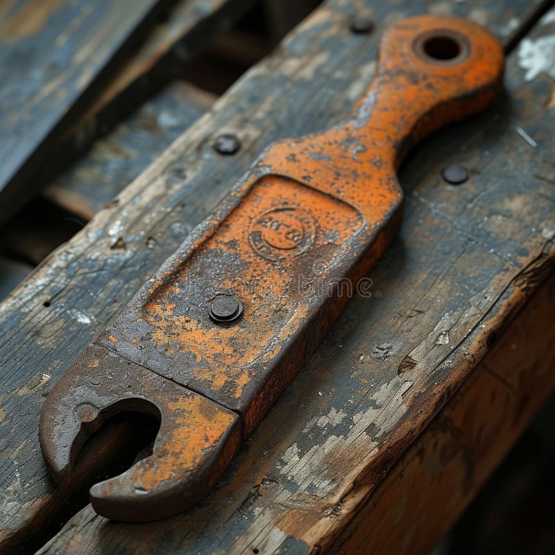 Close-Up of Rustic Tools, Worn and Rustic Details of Tools. Stock ...