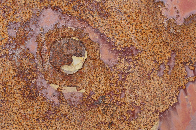 A Close-up of Rusting Metal Stock Photo - Image of oxidation, object ...