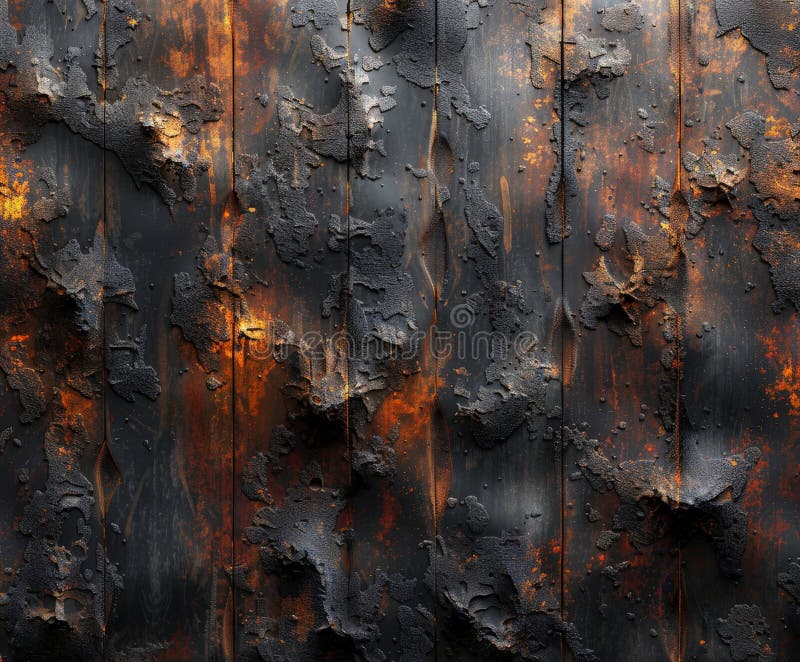 Close Up of Rusty Metal Surface Stock Illustration - Illustration of ...
