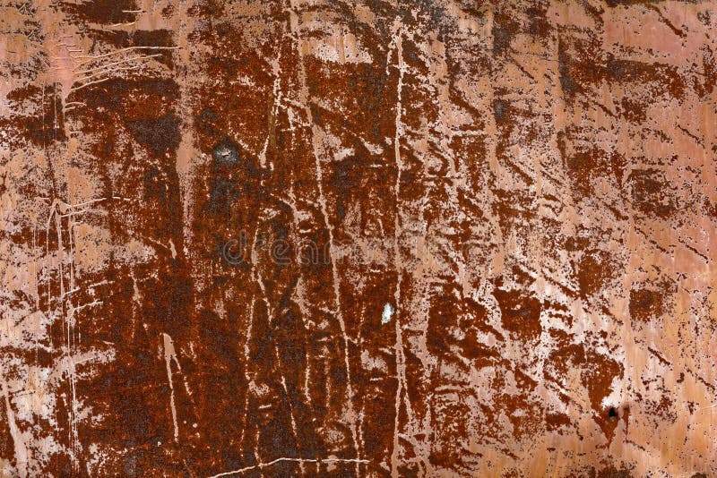 Close Up Rusty Old Metal Surface Texture. Stock Image - Image of eroded ...