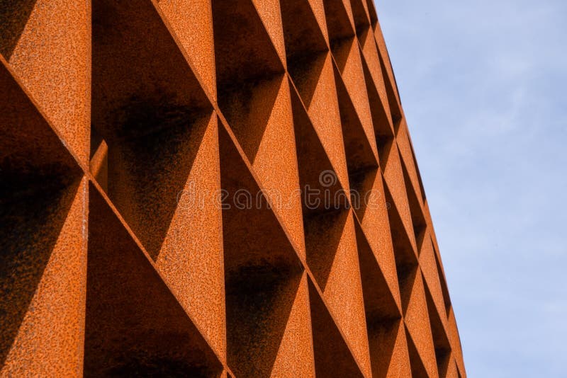 Close Up of a Rusty Steel Construction Editorial Photography - Image of ...