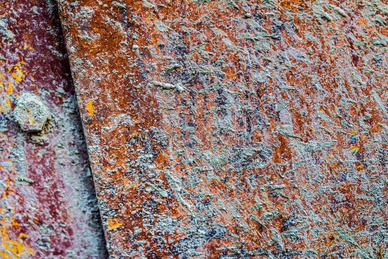Rusty Steel Close Up Texture Stock Image - Image of abstract, interior ...