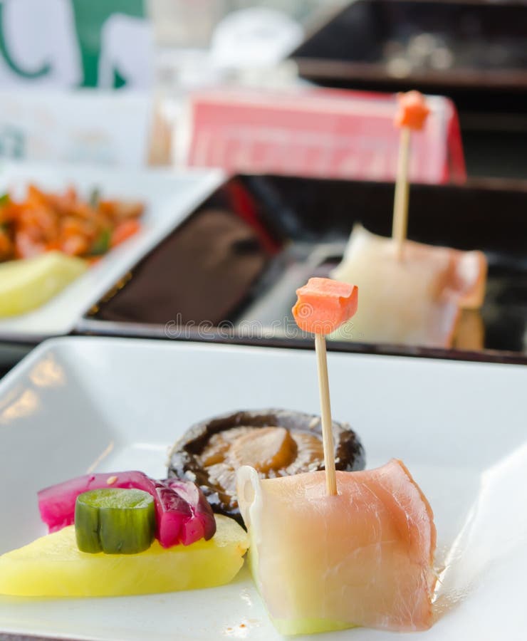 Fish and melon stock photo. Image of white, food, fish - 30066948