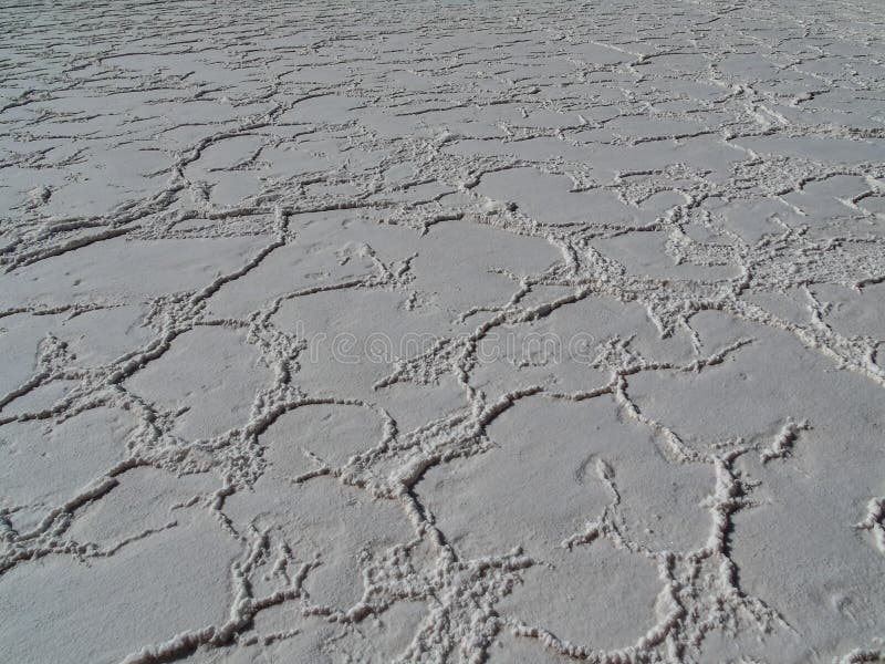 Close-up of Salt Crust of Maricunga Salt Lake Stock Image - Image of ...