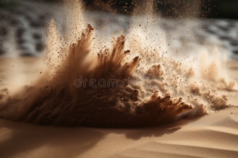 Explosive Sand Stock Illustrations – 147 Explosive Sand Stock ...