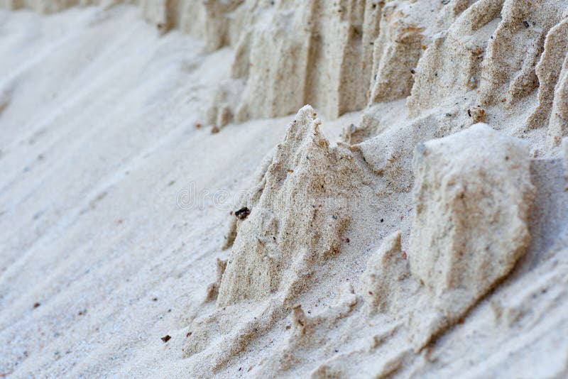Close Up of a Sand Like Mountain or Cliff Side Stock Image - Image of ...