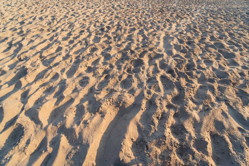 Close Up Sand Pattern on Tropical Beach Stock Photo - Image of ocean ...