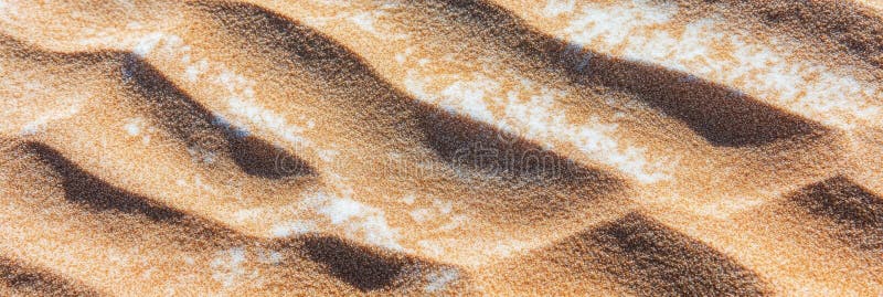 Close-up of Sand Patterns with Shadows Creating Texture and Depth Stock ...