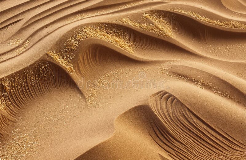 Close Up of Sand Texture Abstract Background Stock Illustration ...