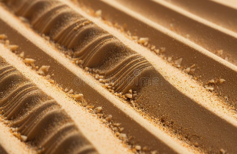 Close Up of Sand Texture Abstract Background Stock Illustration ...