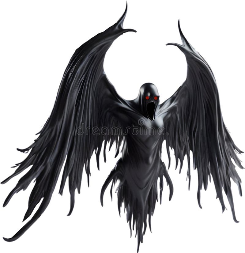 A Close-up of a Scary Demon. Ai-Generated Stock Photo - Illustration of ...