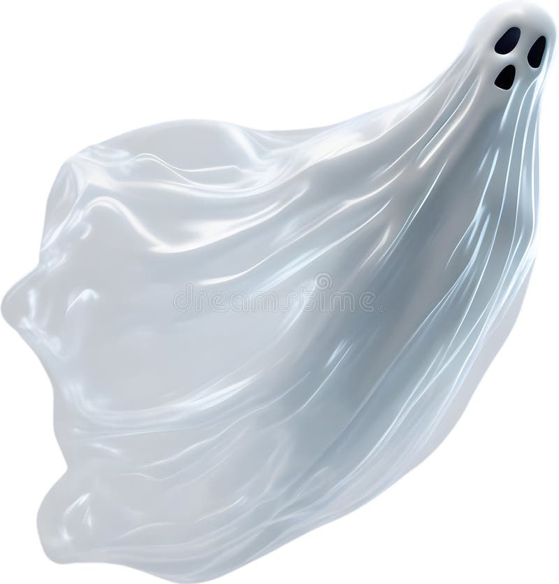 A Close-up of a Scary Ghost. Ai-Generated Stock Image - Illustration of ...