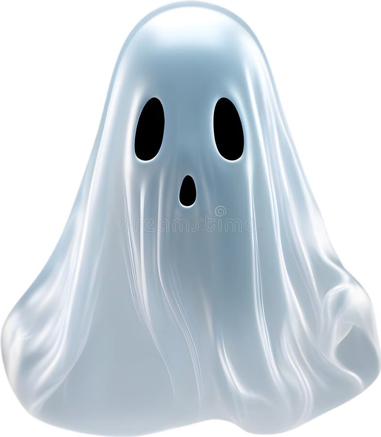 A Close-up of a Scary Ghost. Ai-Generated Stock Photo - Illustration of ...